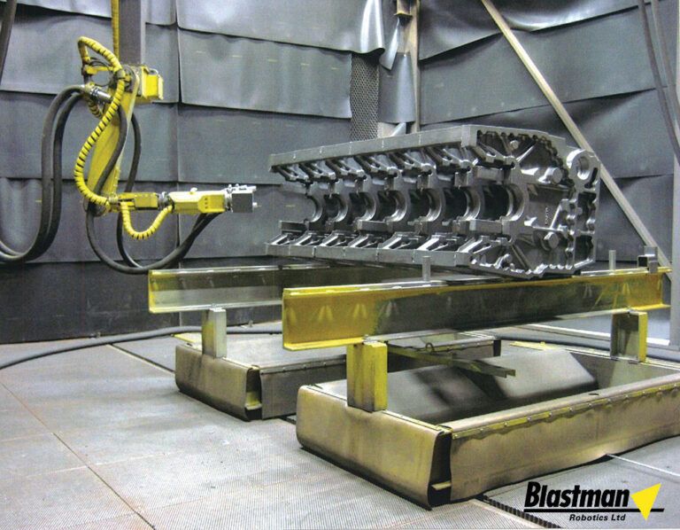 Automated Robotic Sandblasting Equipment Booths » Blast Booths Spray ...