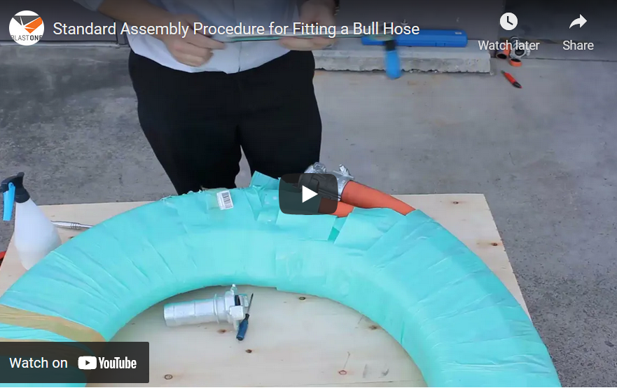 Standard Assembly Procedure for Fitting a Bull Hose | Blast Booths ...