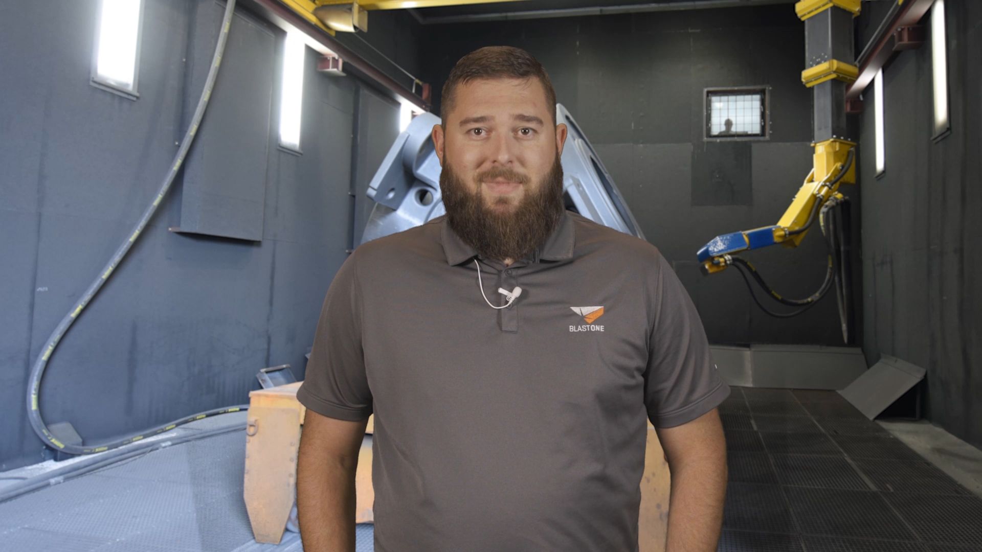 Blastman Blasting Robot for Blastroom application » Blast Booths Spray ...