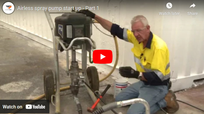 Airless spray pump start up – Part 1 | Blast Booths Spray Paint Booths ...