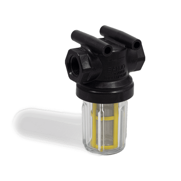 1/2 in MistBlaster Water Filter - Clear Bowl | Blast Booths Spray Paint ...