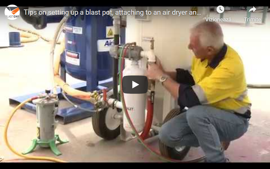 How to Set Up a Blast Pot – Attach an Air Dryer – Connect a Breathing ...