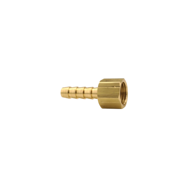 Brass Fittings: Female Swivel - ball seat, nut and tail